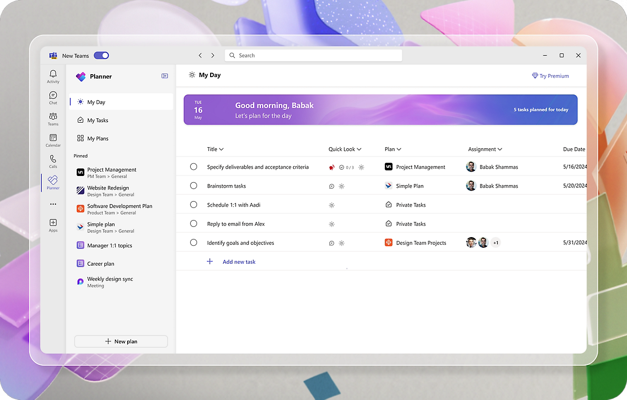 Nouvelles fonctions à venir dans Microsoft Planner | Calipia : le blog