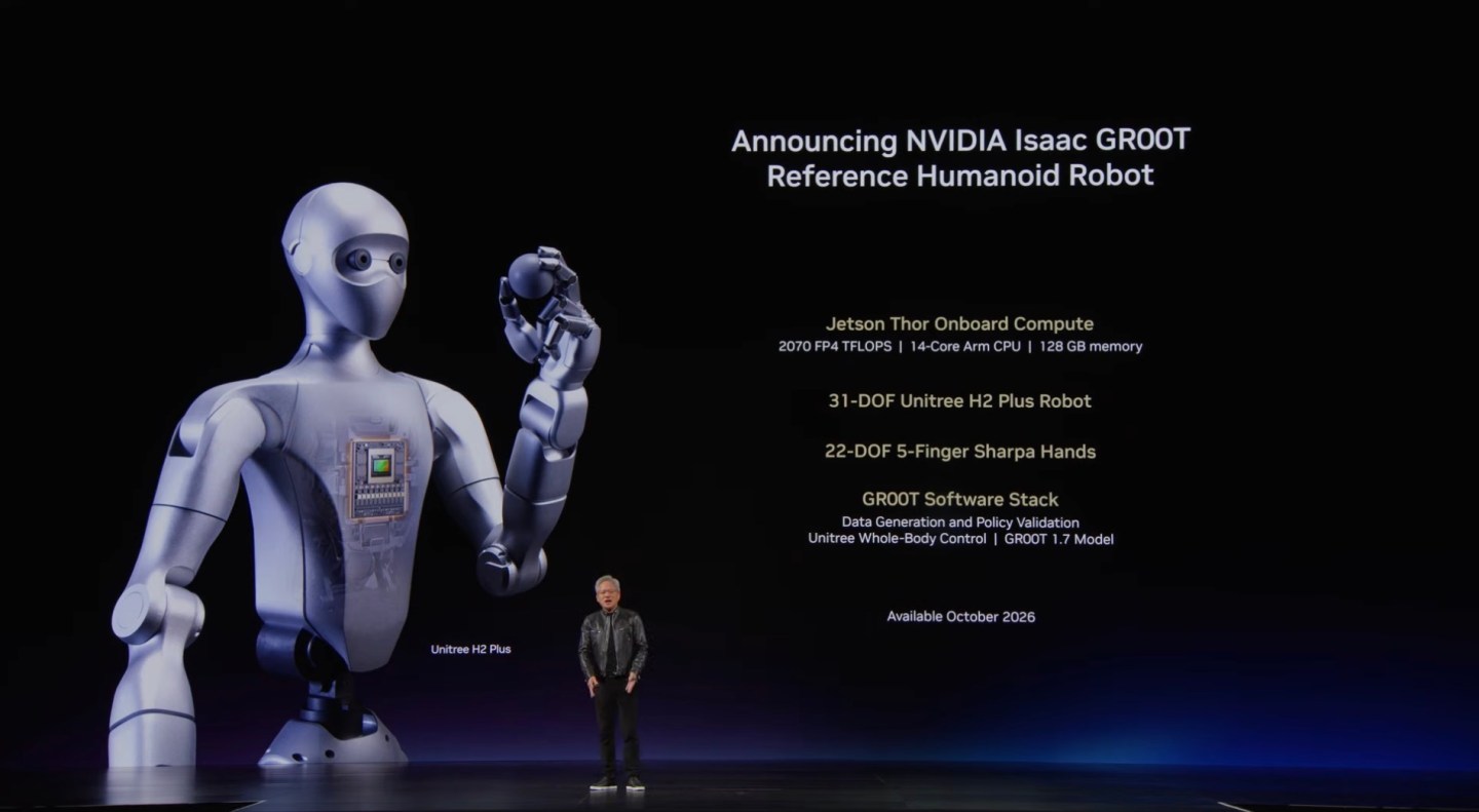 NVIDIA Isaac GR00T : quand la Silicon Valley veut équiper l’humanité de ...